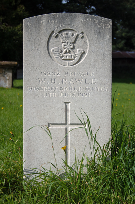 CWG: Private William Rawle | Death and Service