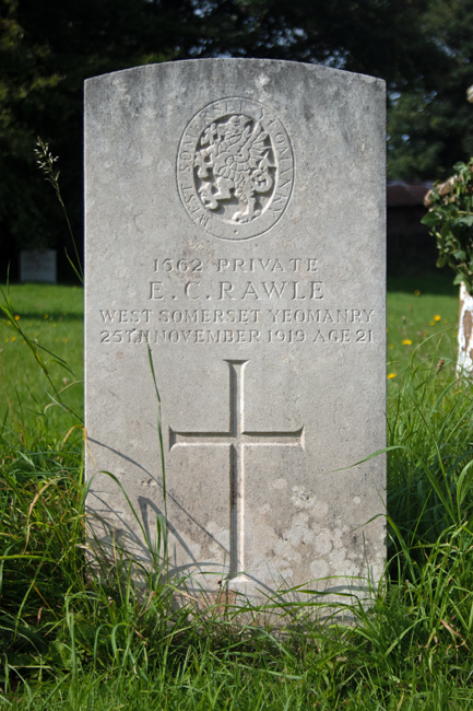Private Ernest Rawle | Death and Service