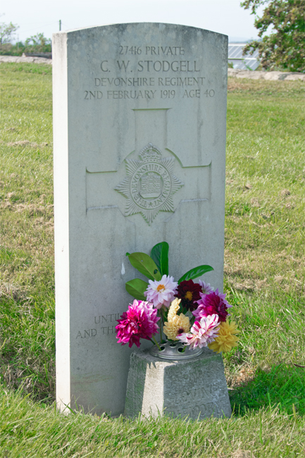 Private Charles Stodgell | Death and Service