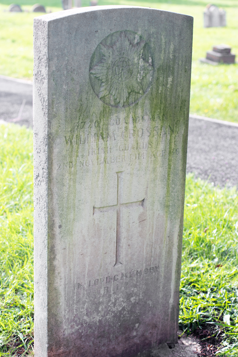 Guardsman William Crossan | Death and Service