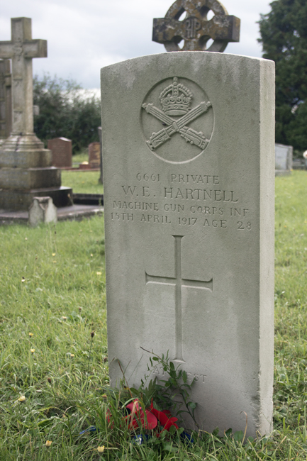CWG: Private Walter Hartnell | Death and Service