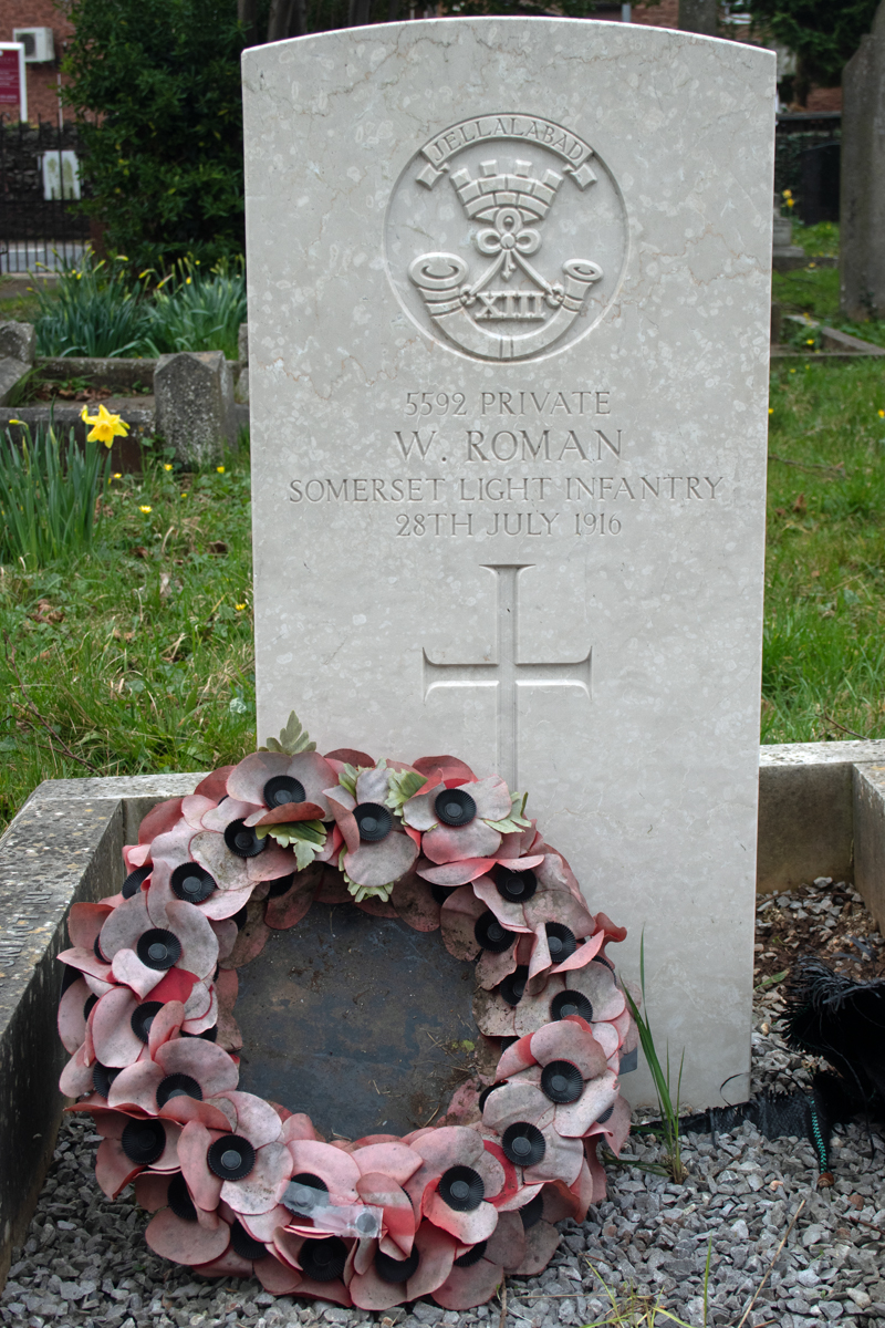 Private Walter Roman | Death and Service