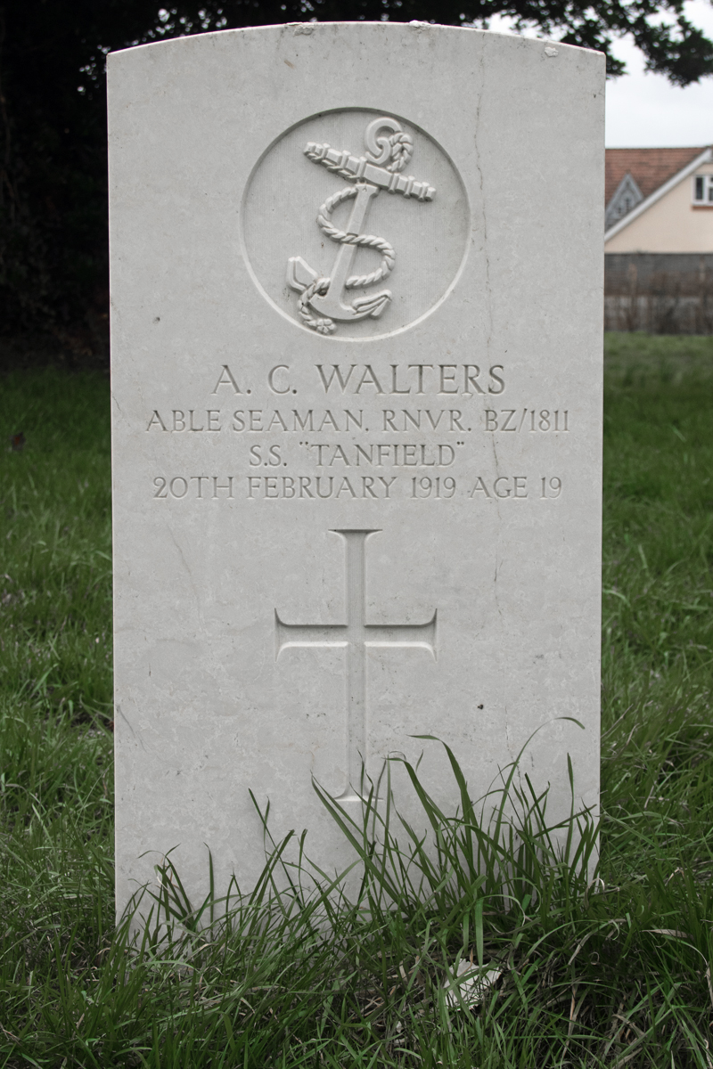 Able Seaman Alfred Walters | Death and Service