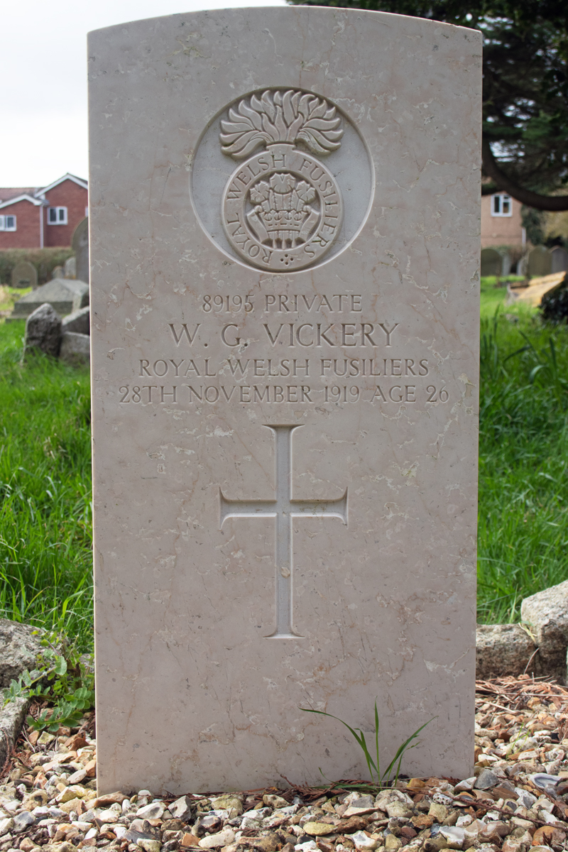 Private William Vickery | Death and Service