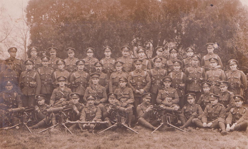 Machine Gun Corps | Death and Service