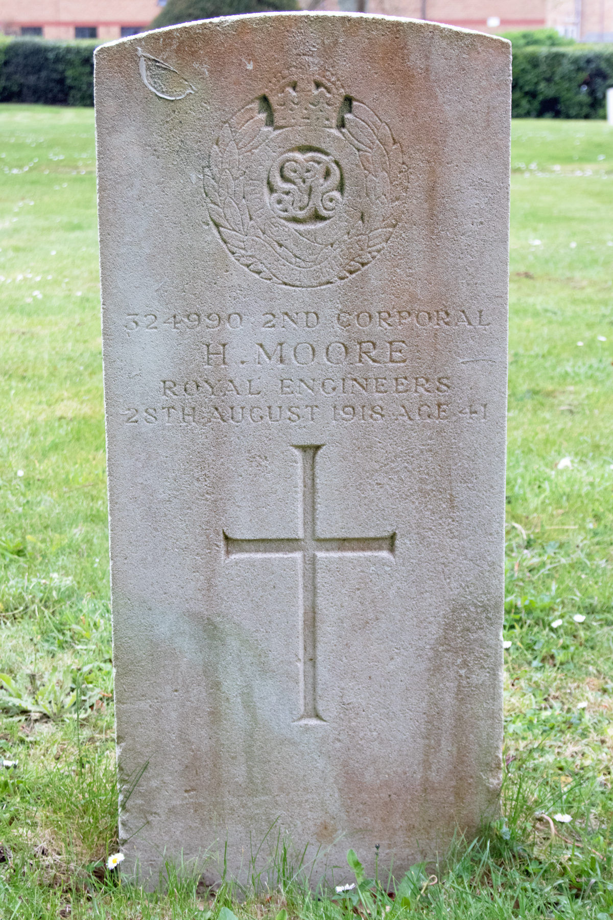 Corporal Harry Moore | Death and Service