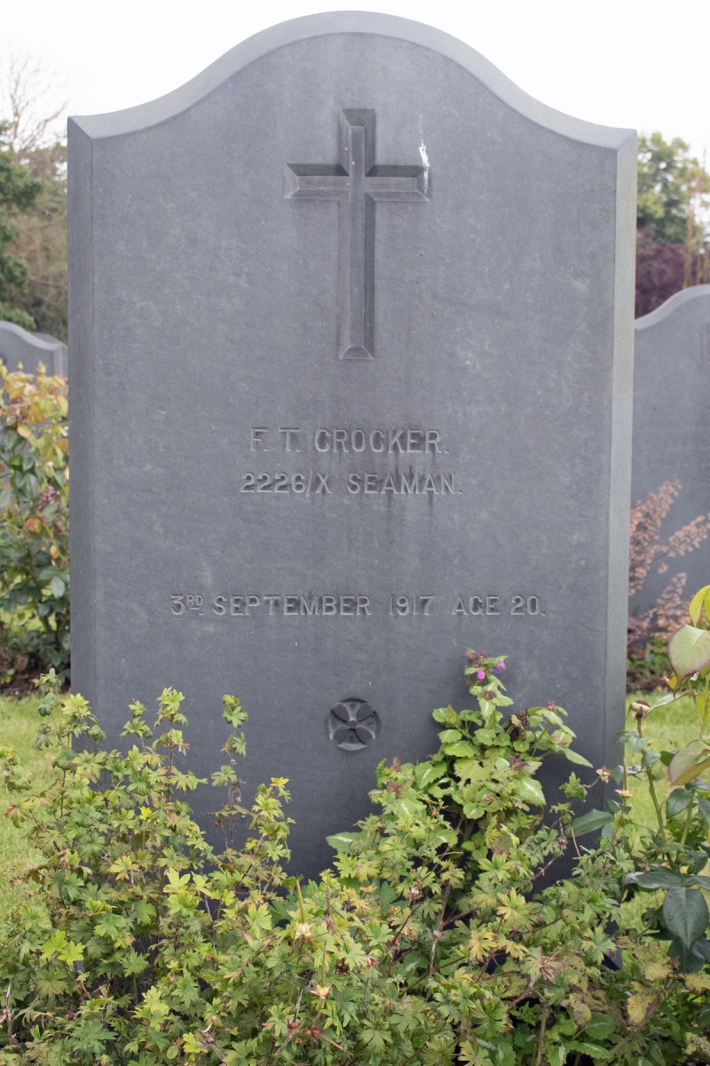 CWG: Seaman Francis Crocker | Death and Service