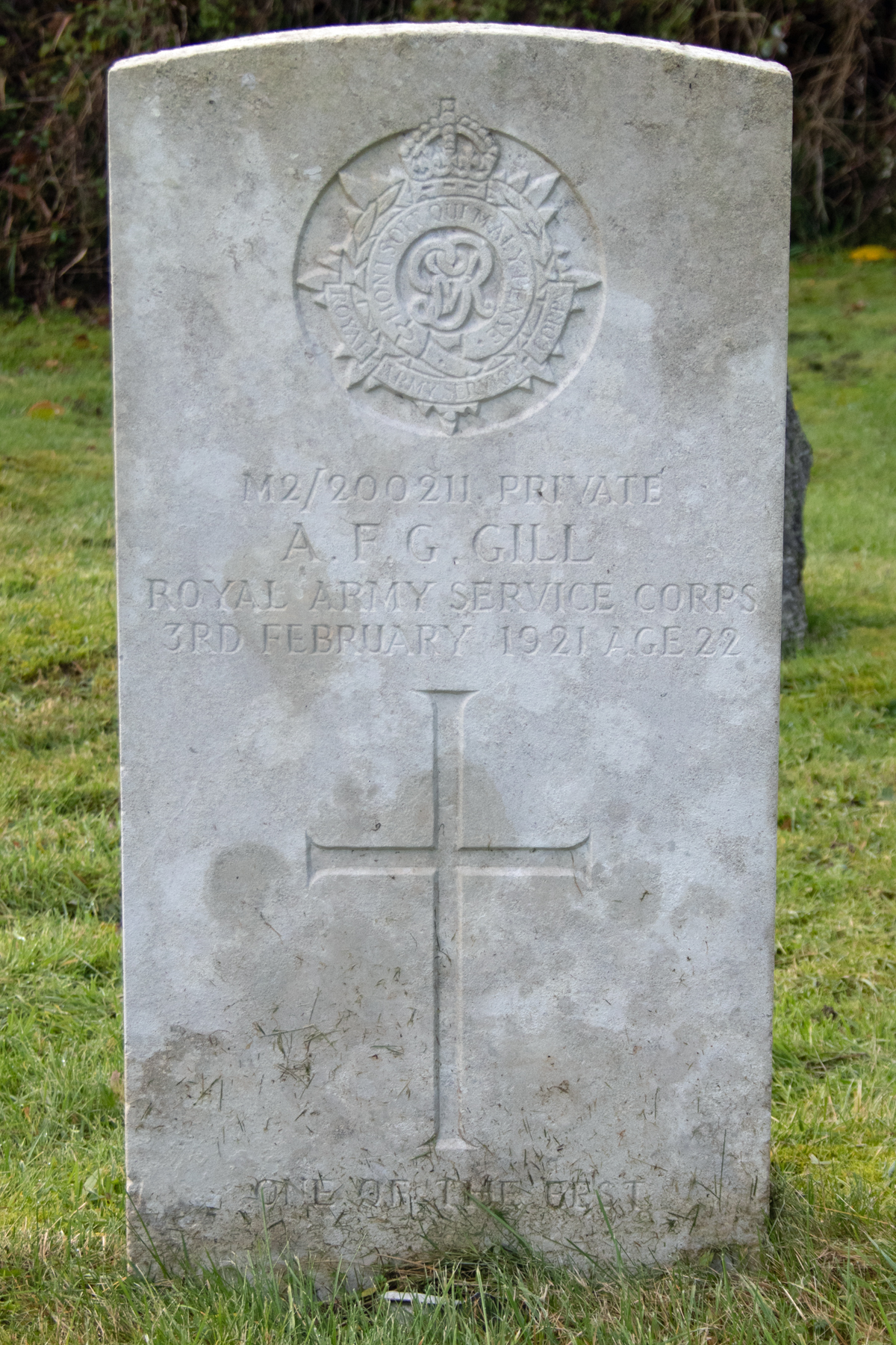 Private Frederick Gill | Death and Service