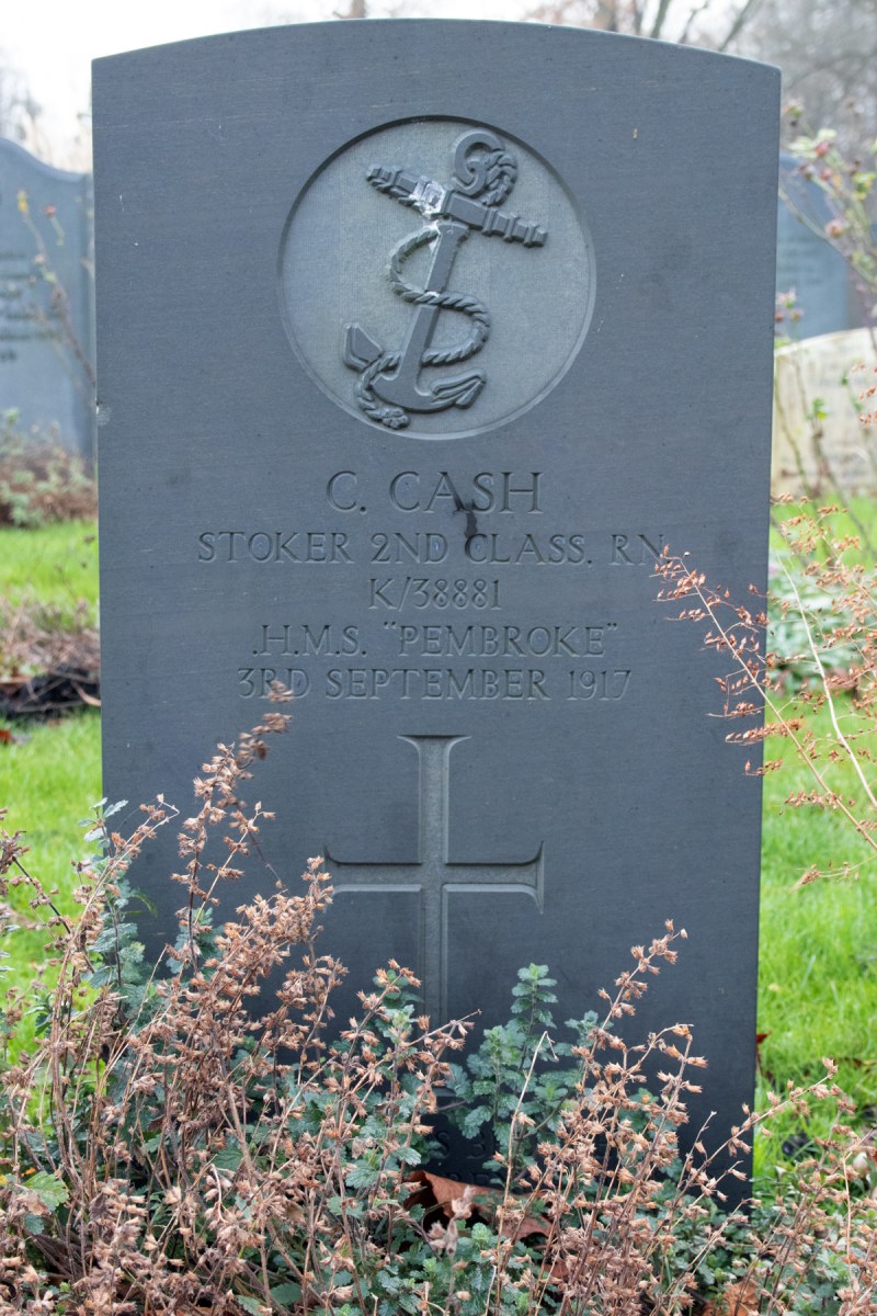 CWG: Stoker 2nd Class Charles Cash | Death and Service