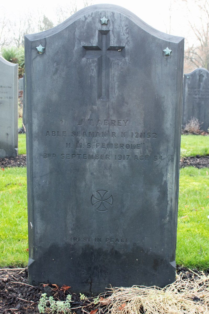 CWG: Able Seaman John Abrey | Death and Service