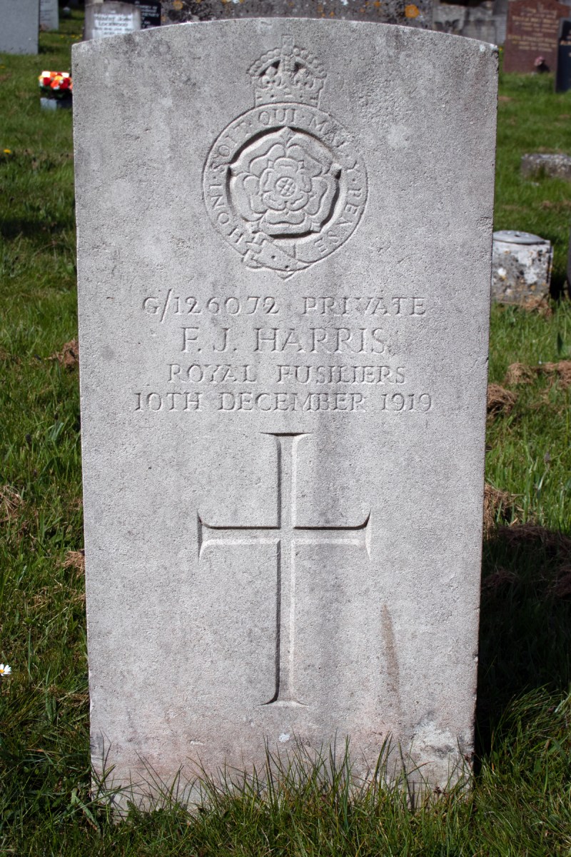 CWG: Private Frederick Harris | Death and Service