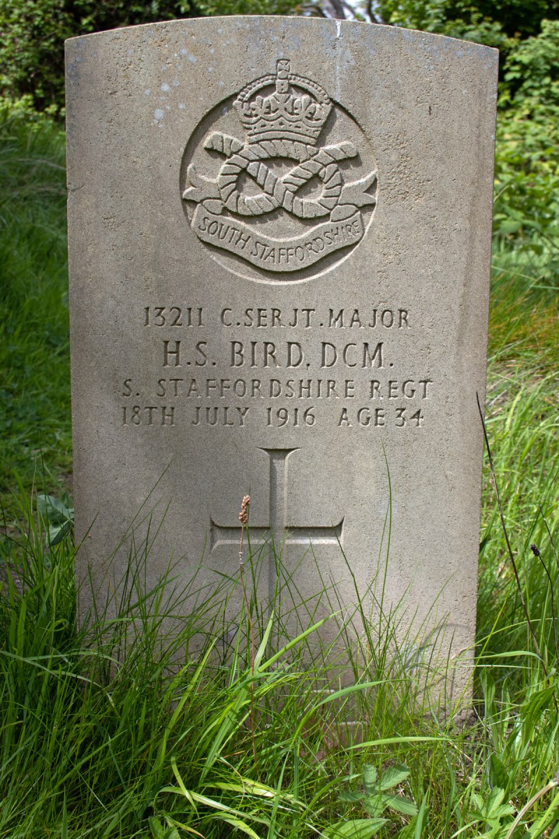 CWG: Company Serjeant Major Henry Bird | Death and Service