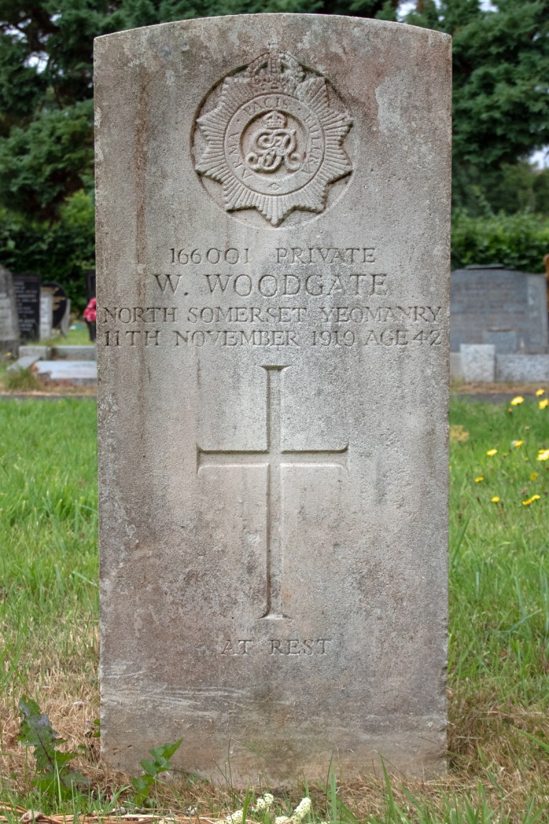 CWG: Private William Woodgate | Death and Service