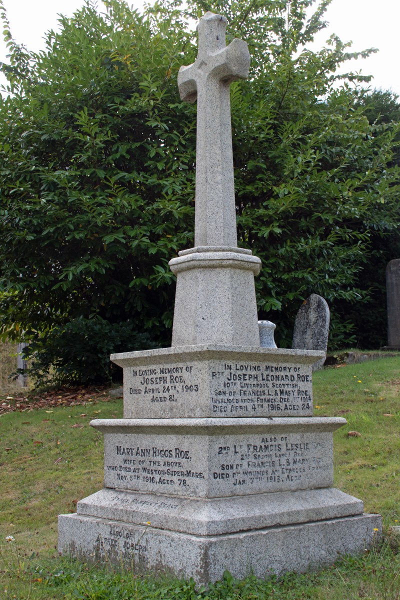 CWG: Private Joseph Roe | Death and Service