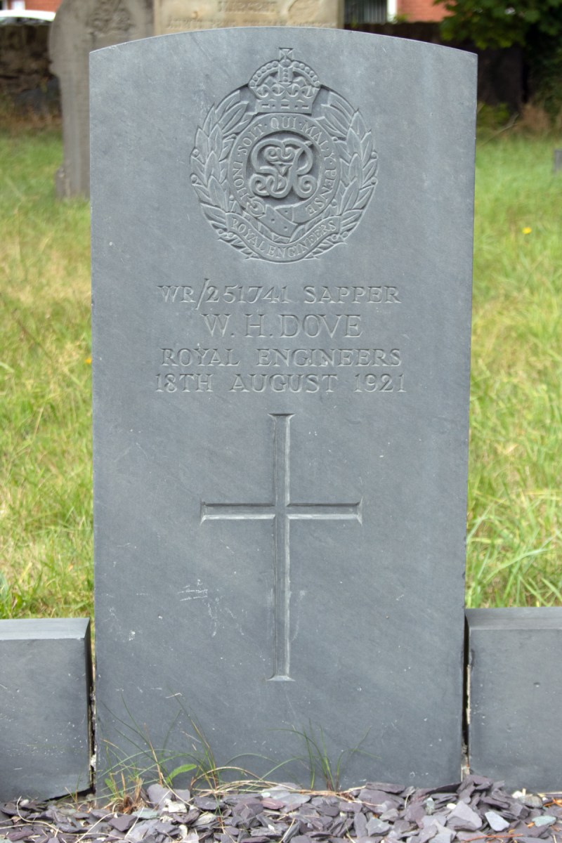 CWG: Sapper William Dove | Death and Service