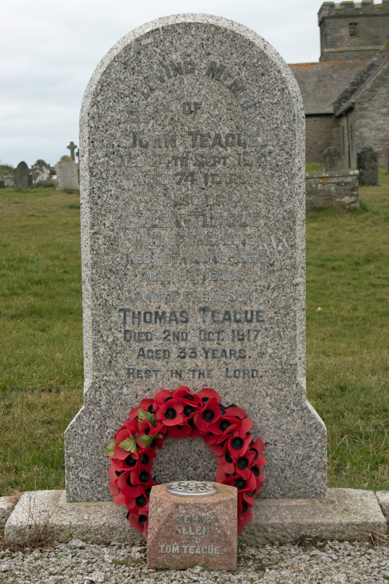 CWG: Corporal Thomas Teague | Death and Service