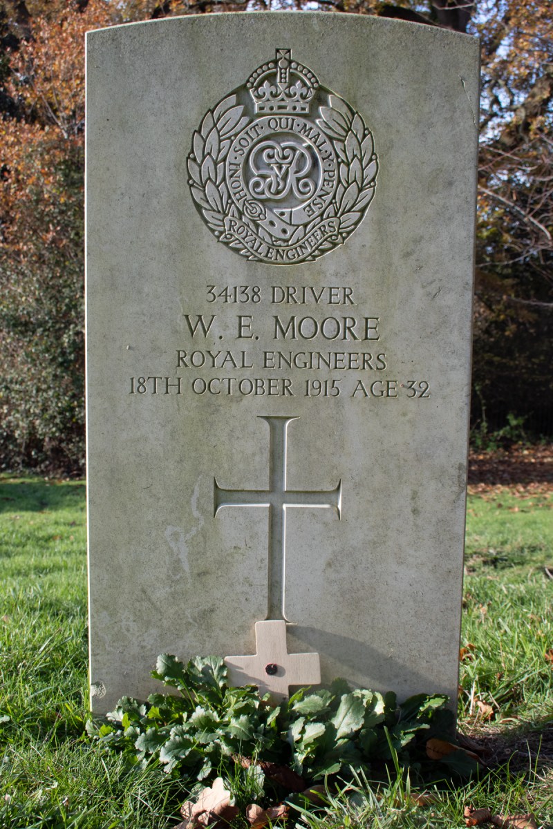 CWG: Driver William Moore | Death and Service