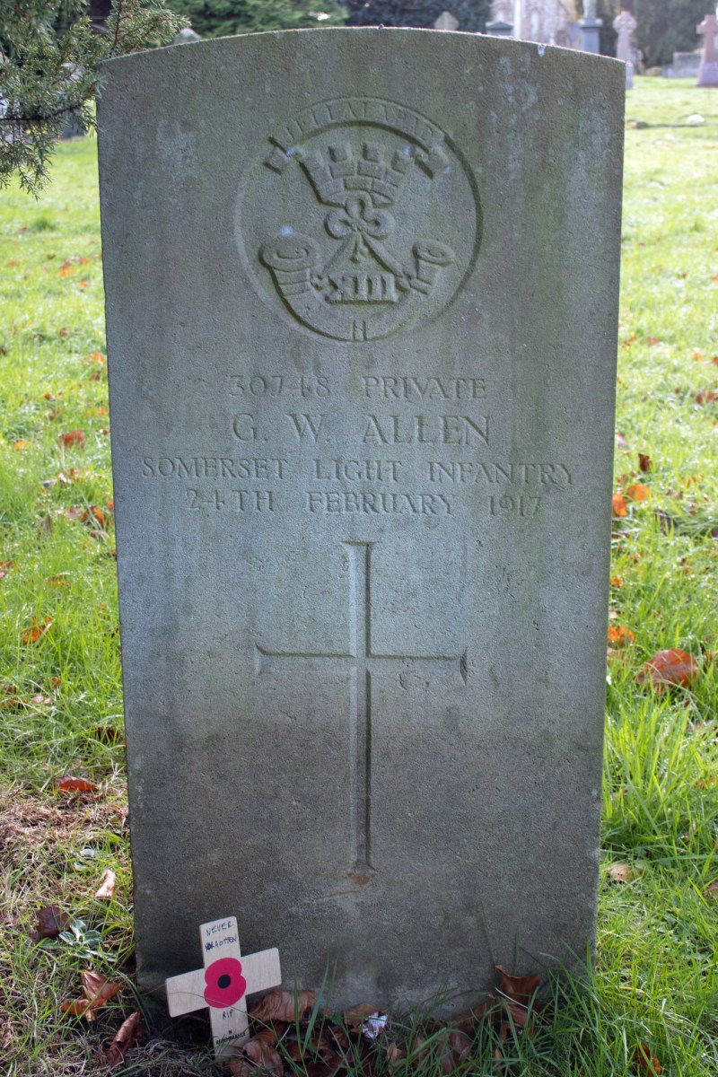 CWG: Private George Allen | Death and Service
