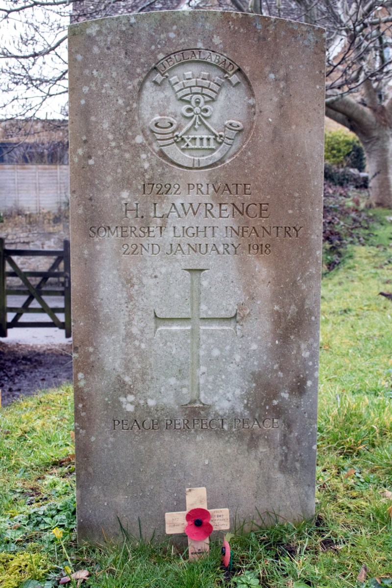 CWG: Private Harry Lawrence | Death and Service