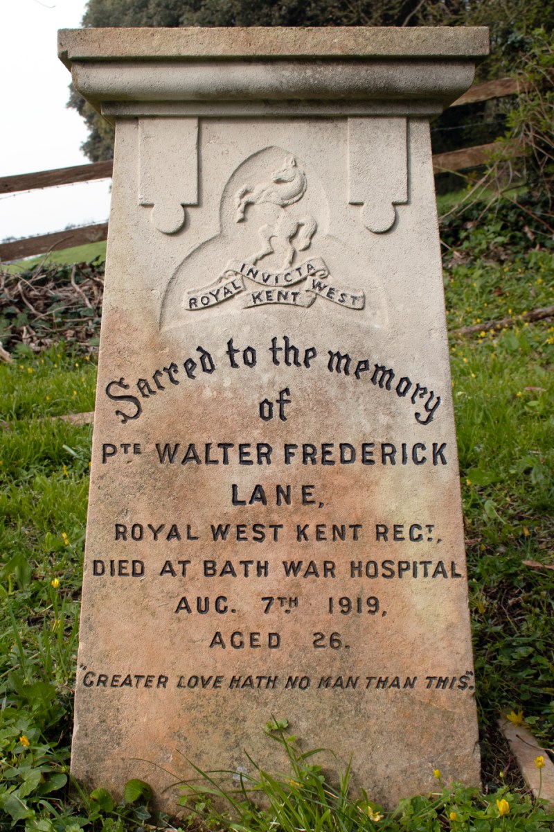 CWG: Private Walter Lane | Death and Service