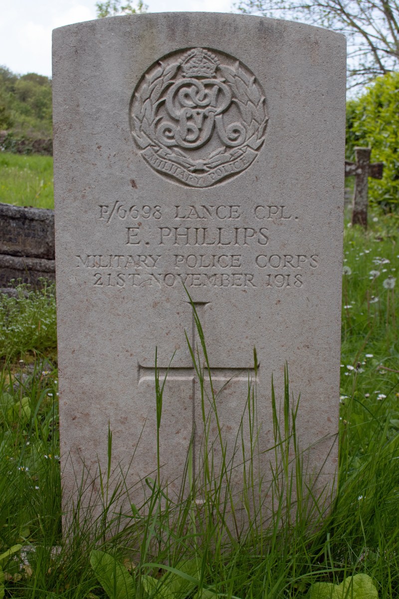 CWG: Lance Corporal Ernest Phillips | Death and Service