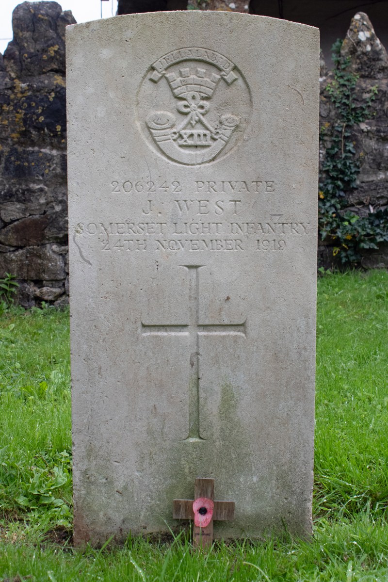 CWG: Private Jeremiah West | Death and Service