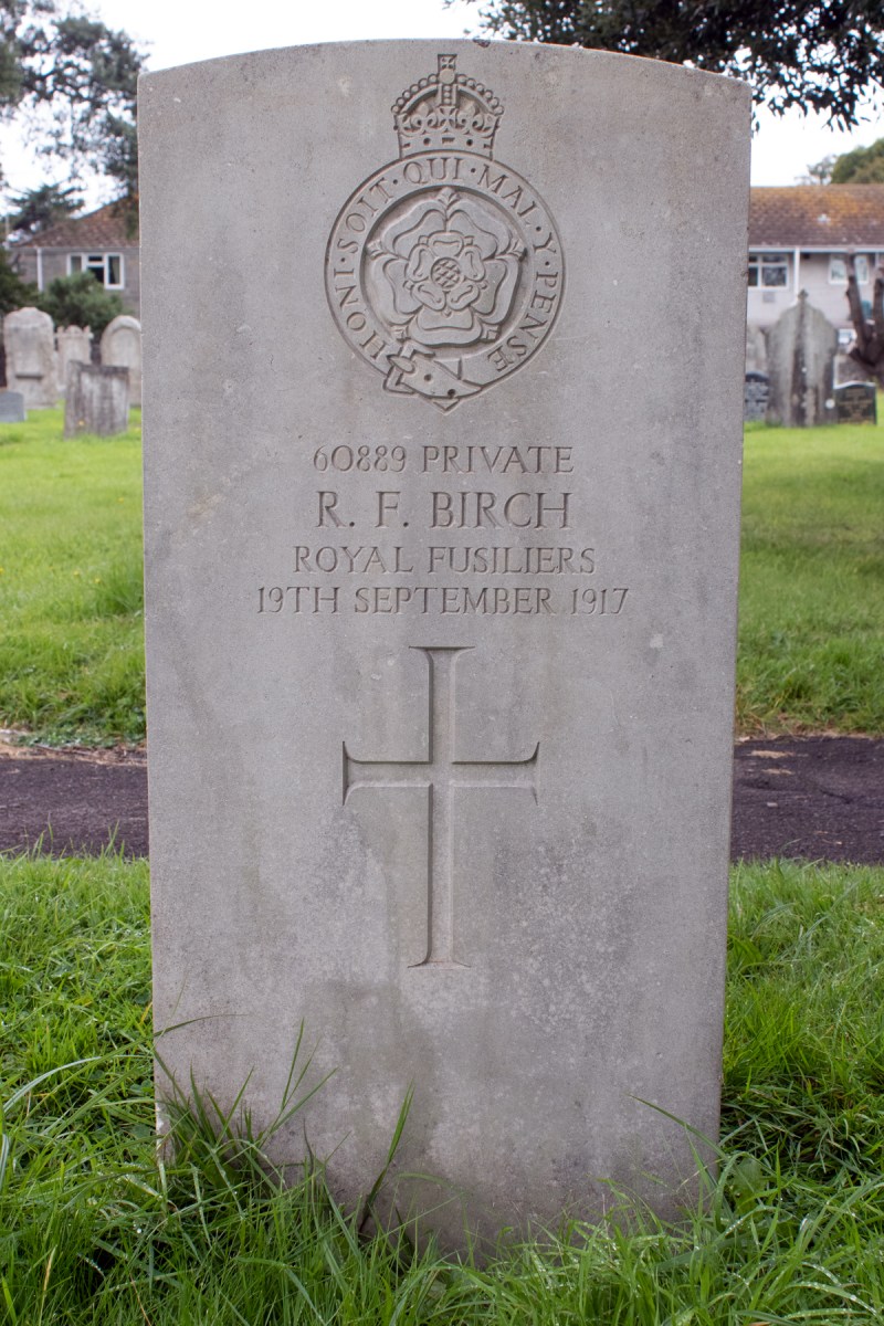 CWG: Private Richard Birch | Death and Service