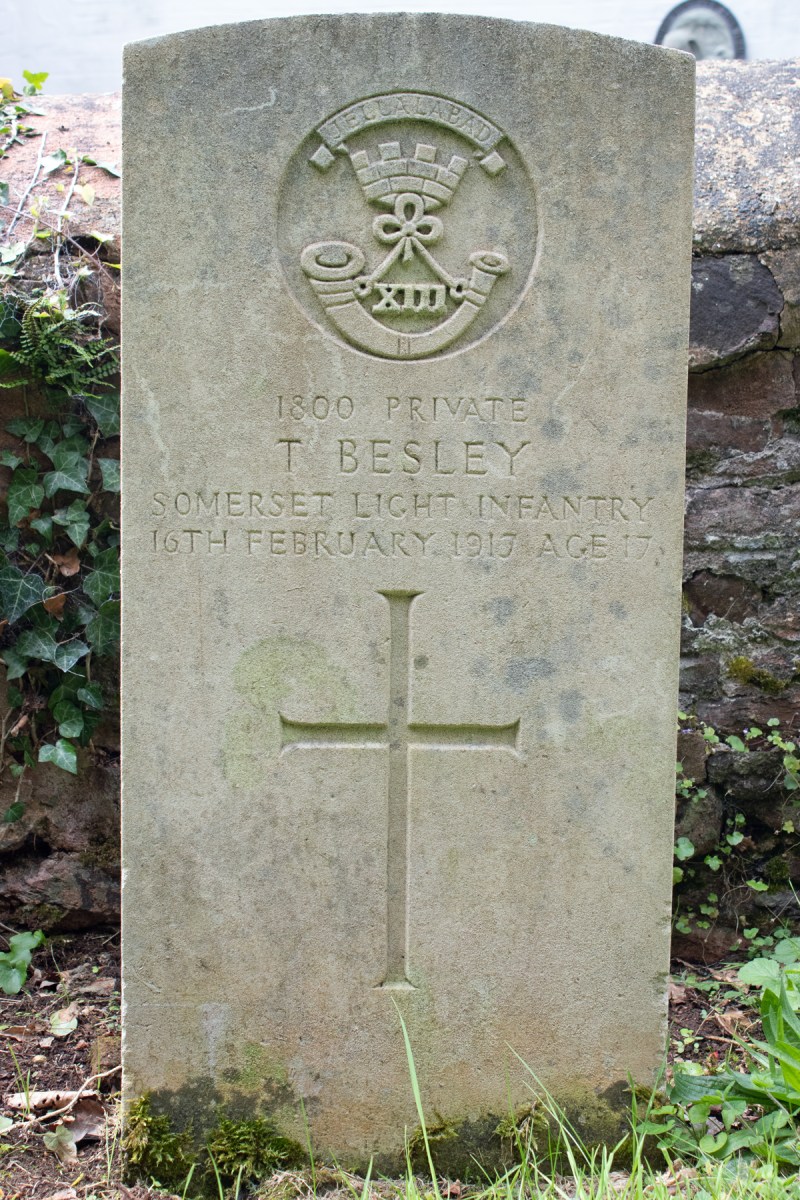 CWG: Private Thomas Besley | Death and Service