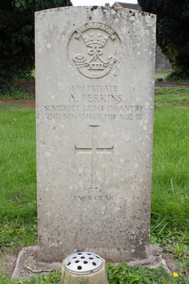 CWG: Private Arthur Perkins | Death and Service