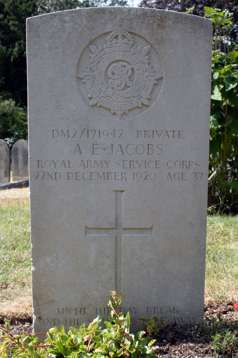 CWG: Private Alex Jacobs | Death and Service