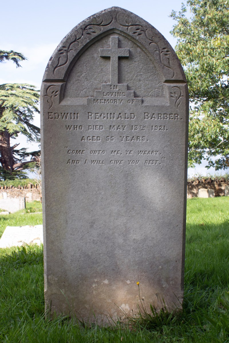 CWG: Private Edwin Barber | Death and Service