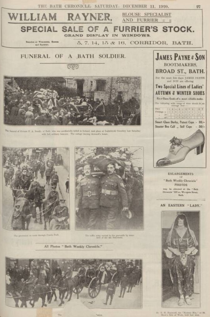 Private Frederick Bundy | Death and Service