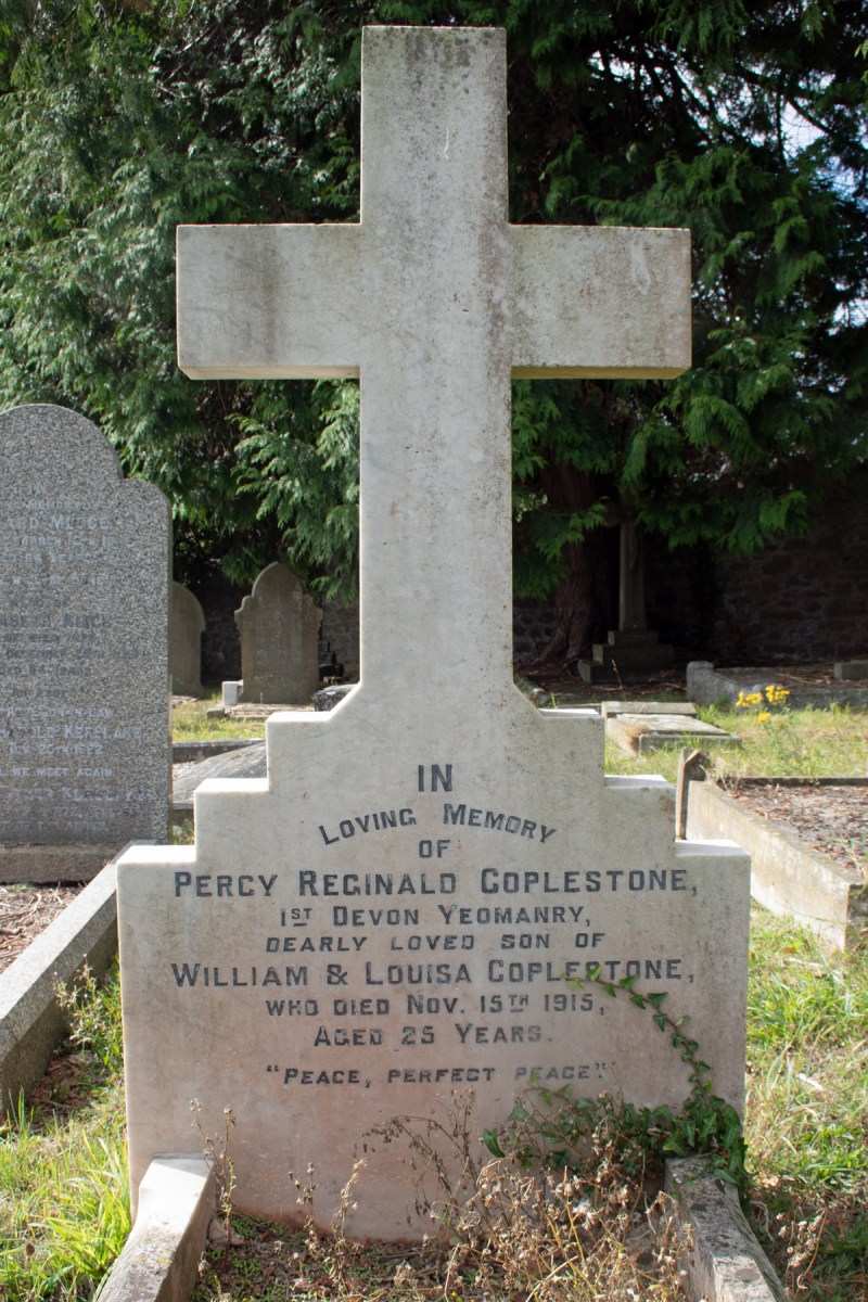 CWG: Private Percy Coplestone | Death and Service