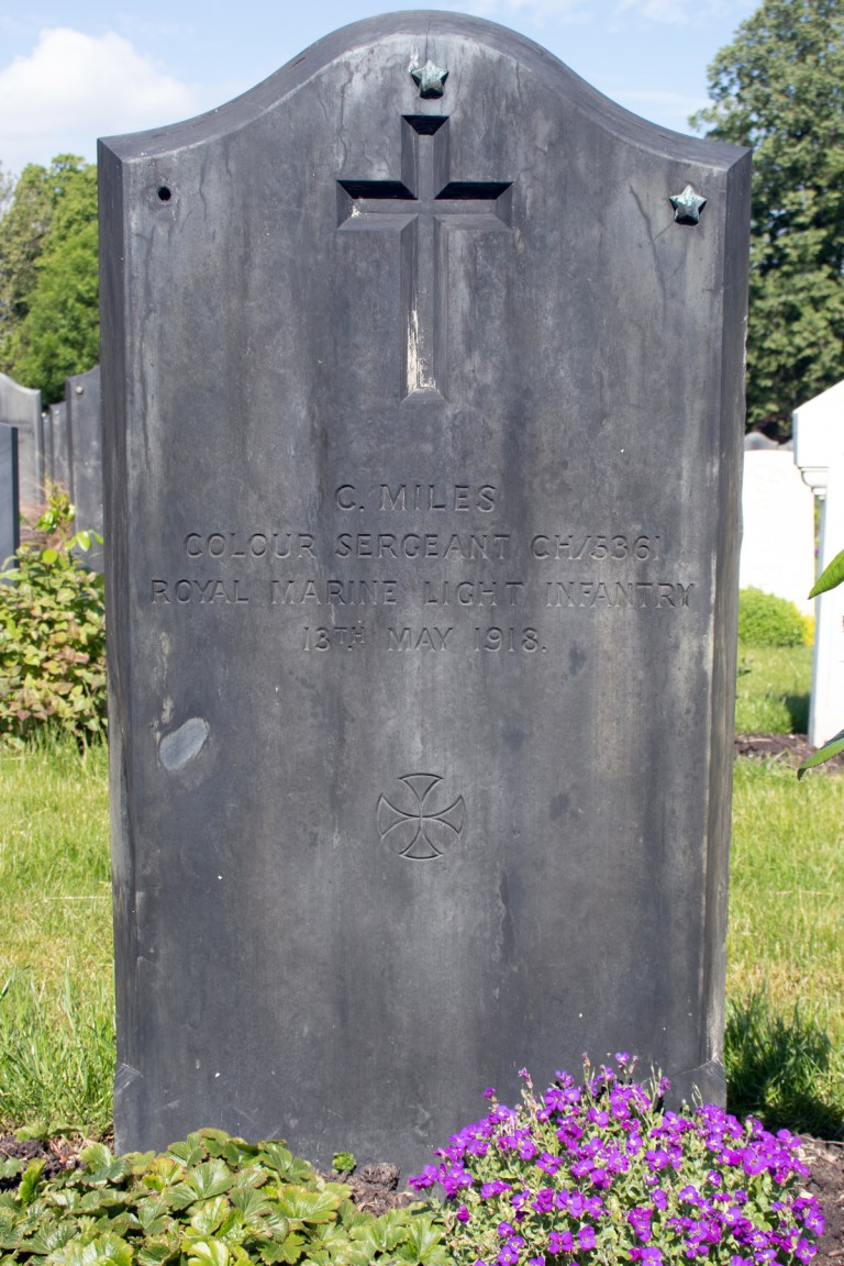 Colour Sergeant Charles Miles | Death and Service