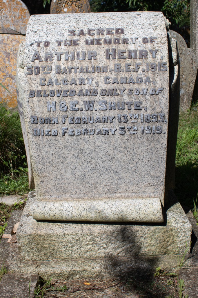 Canadian Army Service Corps | Death and Service