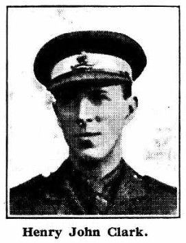 Cadet Sergeant Henry Clark | Death and Service