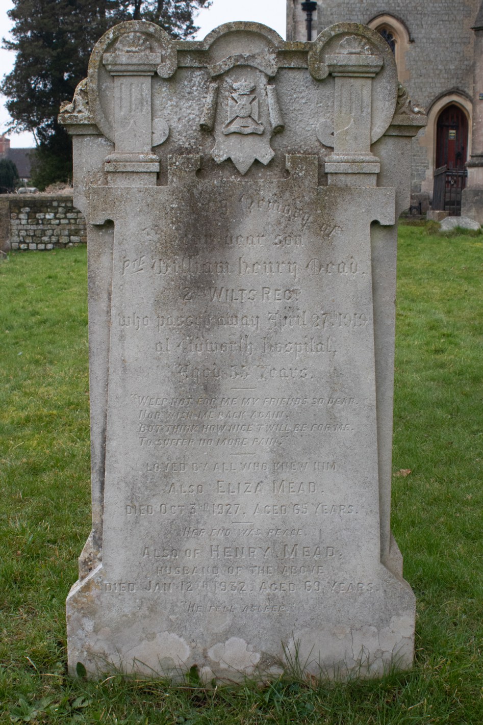 Private William Mead | Death and Service