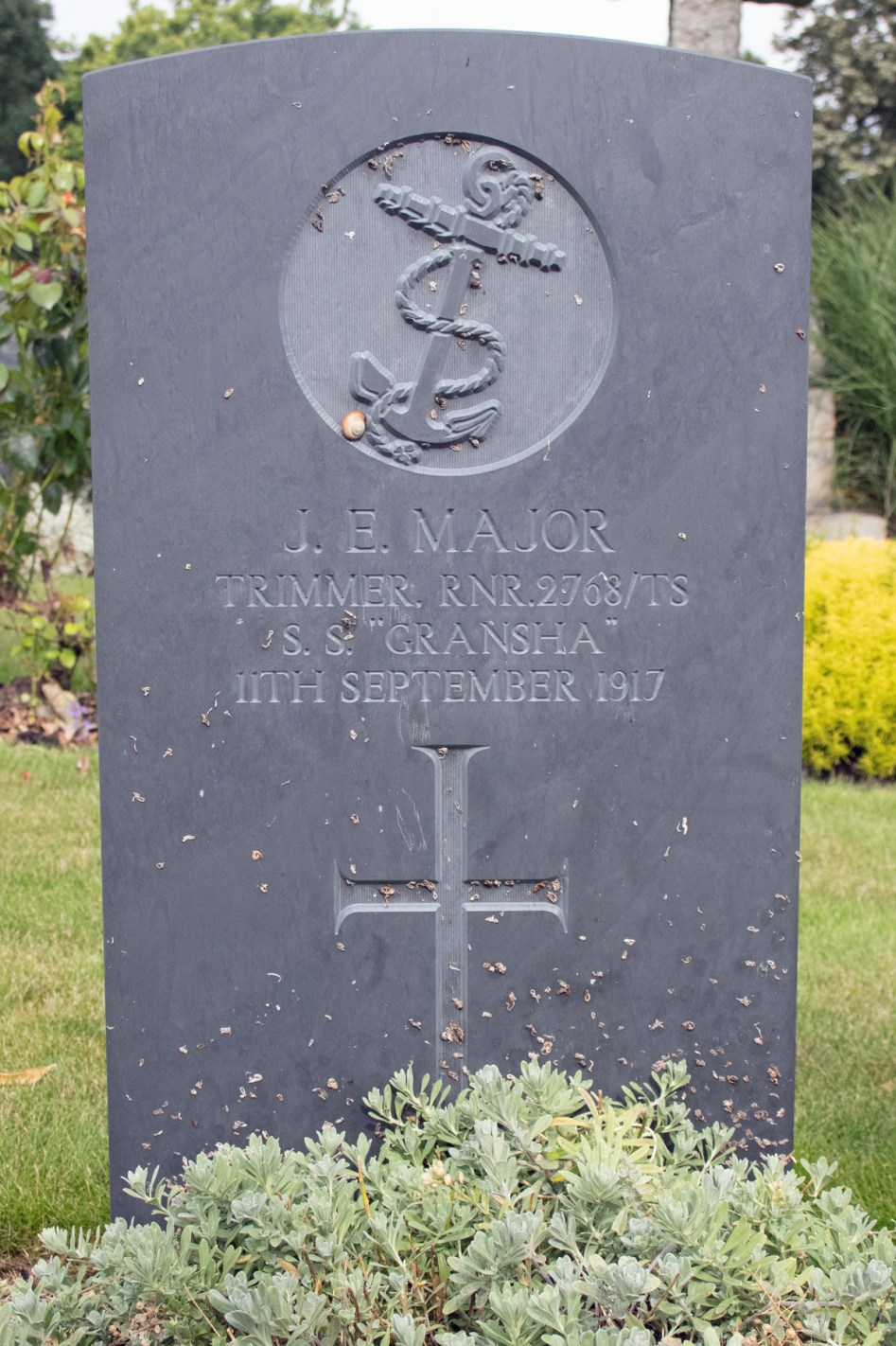 Trimmer John Major | Death and Service